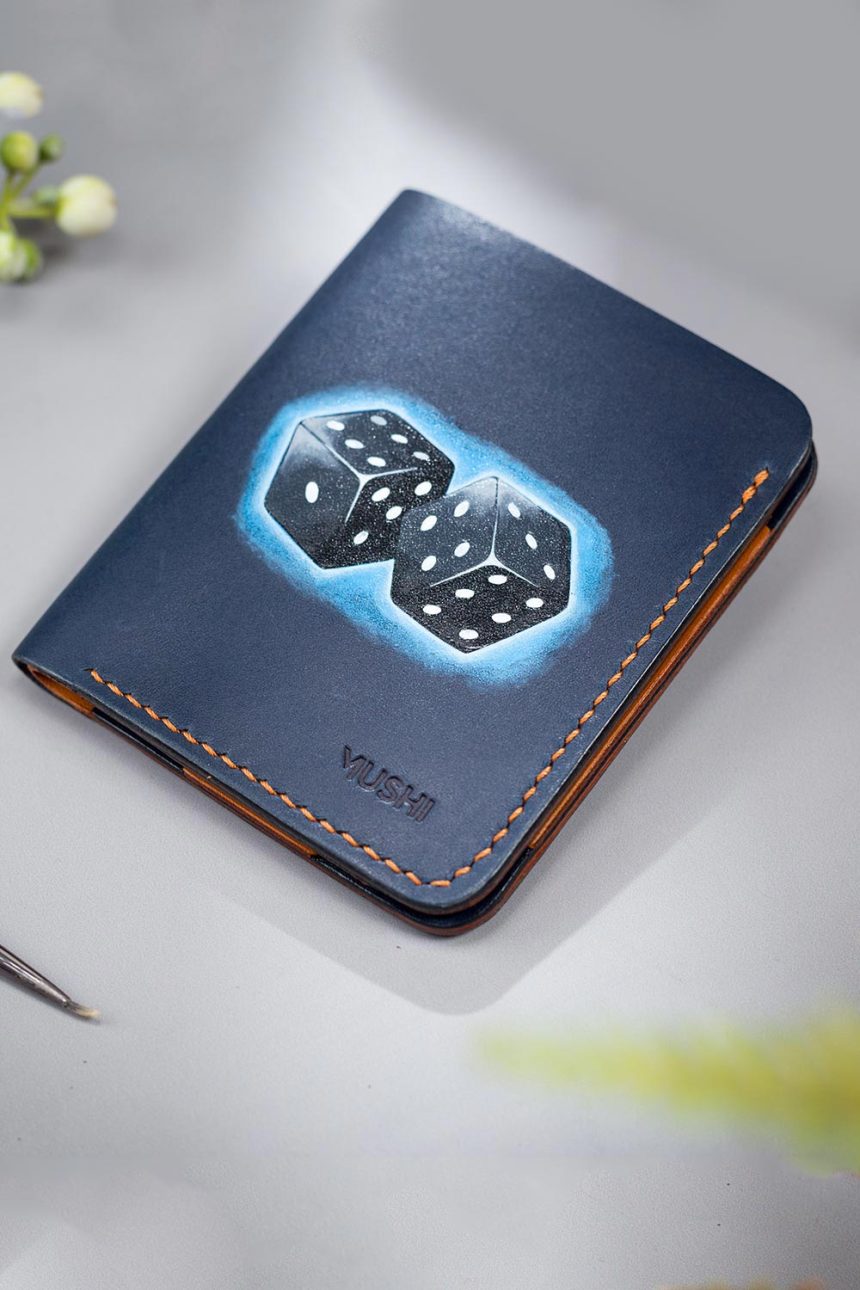 PROBABILITY ART - Panther Stare Designer Wallet